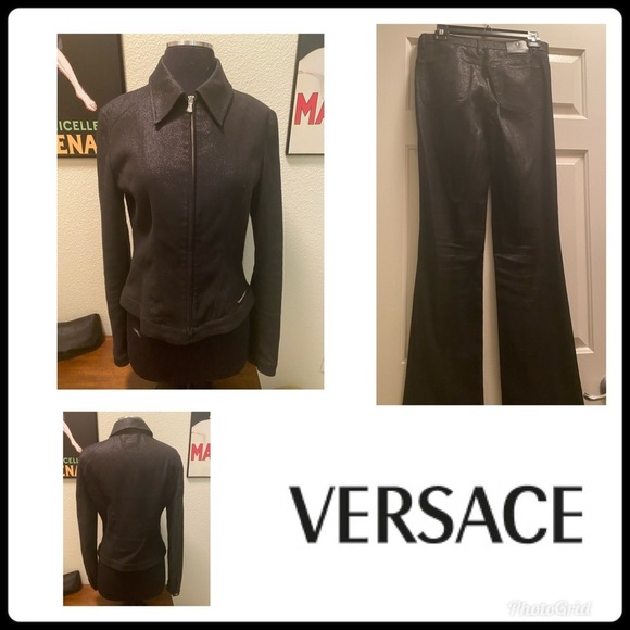 Versace | Pants & Jumpsuits | Versace Jeans Couture Two Piece Outfit ...